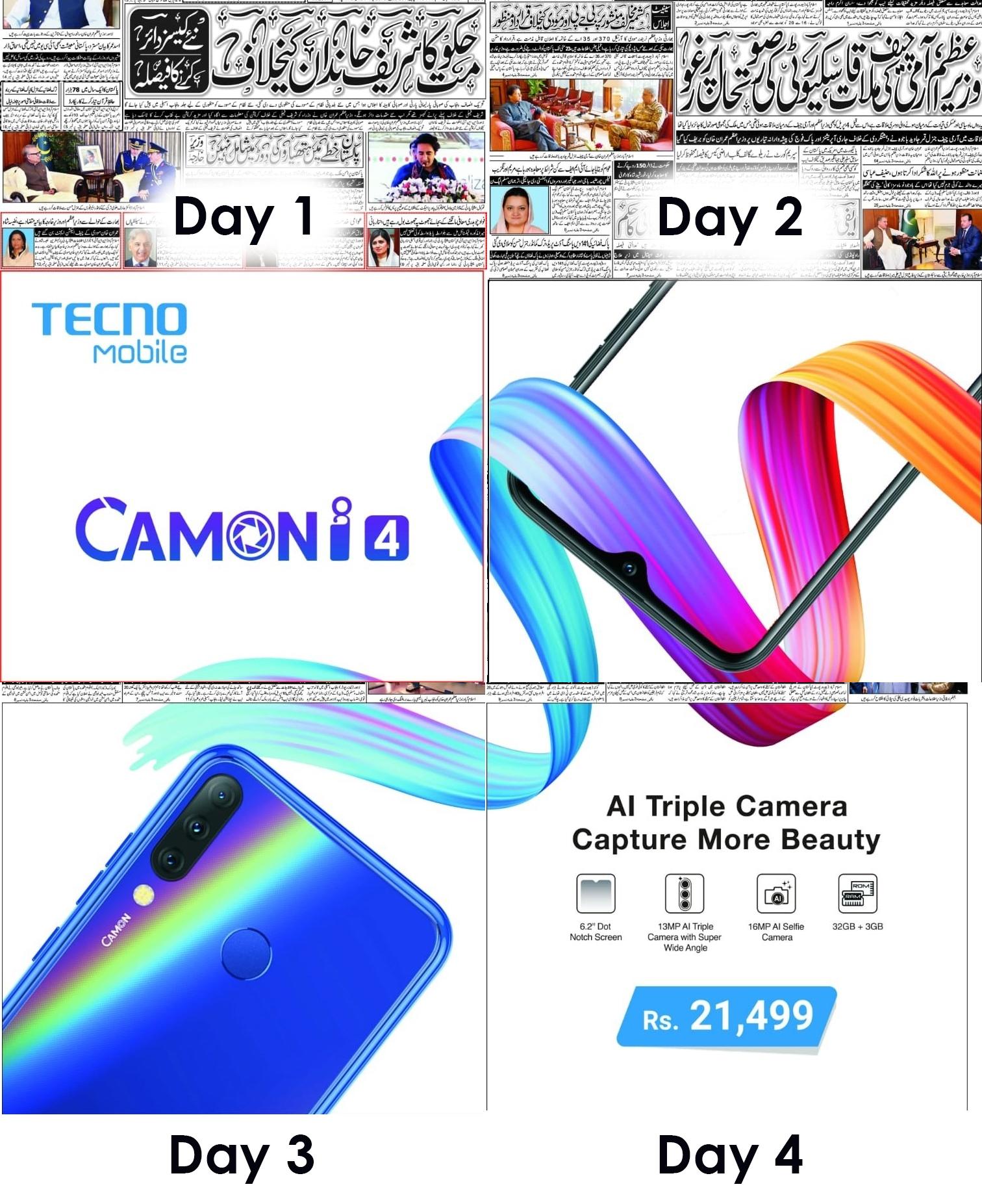 Tecno Camon i4 – Campaign that Rocked the Minds! - Flare Magazine