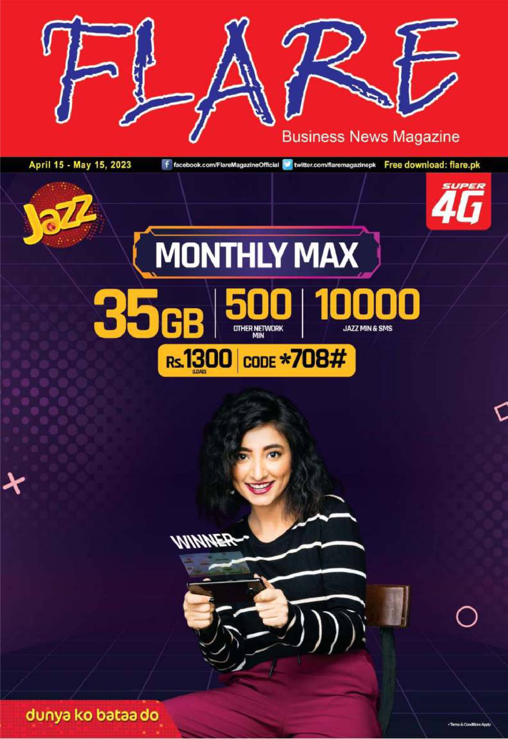 Flare Magazine Issue April 15 -May 15 2023 Page Number 1 to 9 ...