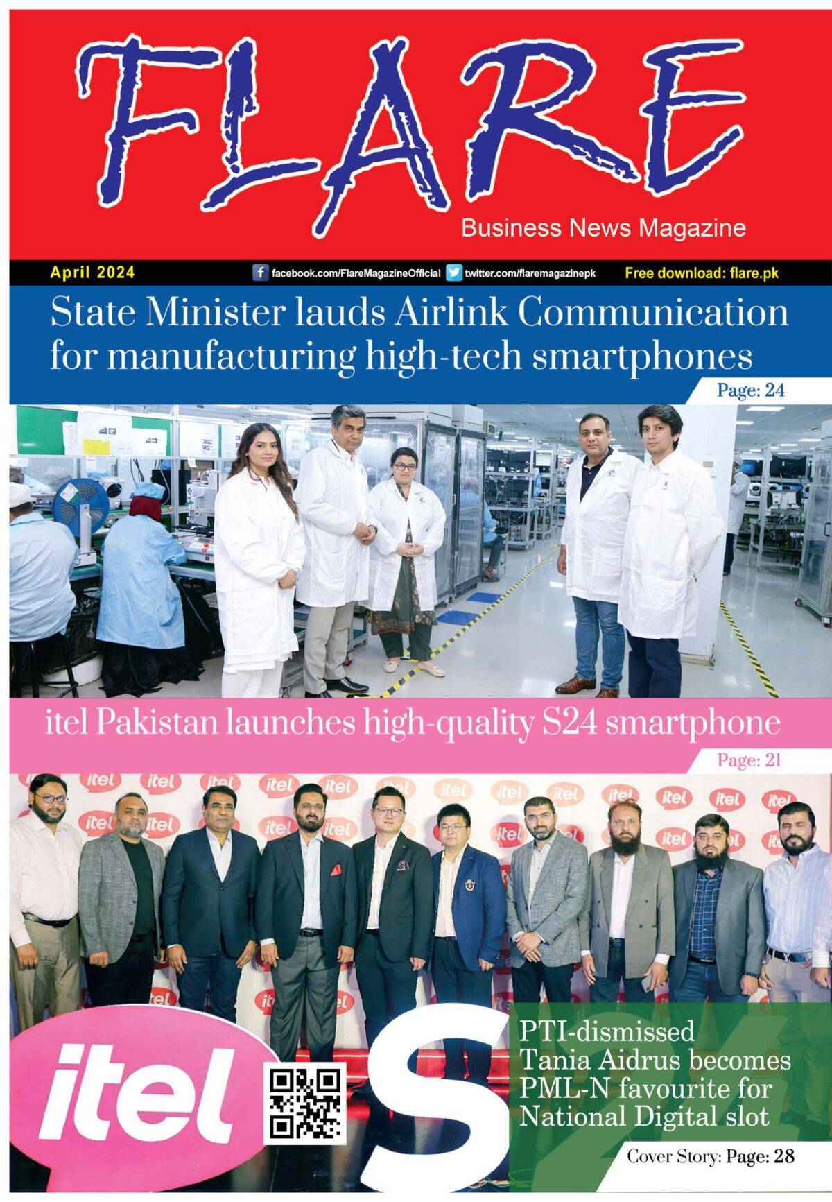 Flare Magazine English Cover Page - Technology and Business News from ...